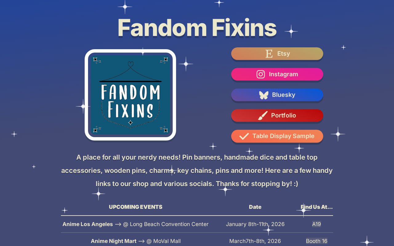 Fandom Fixins